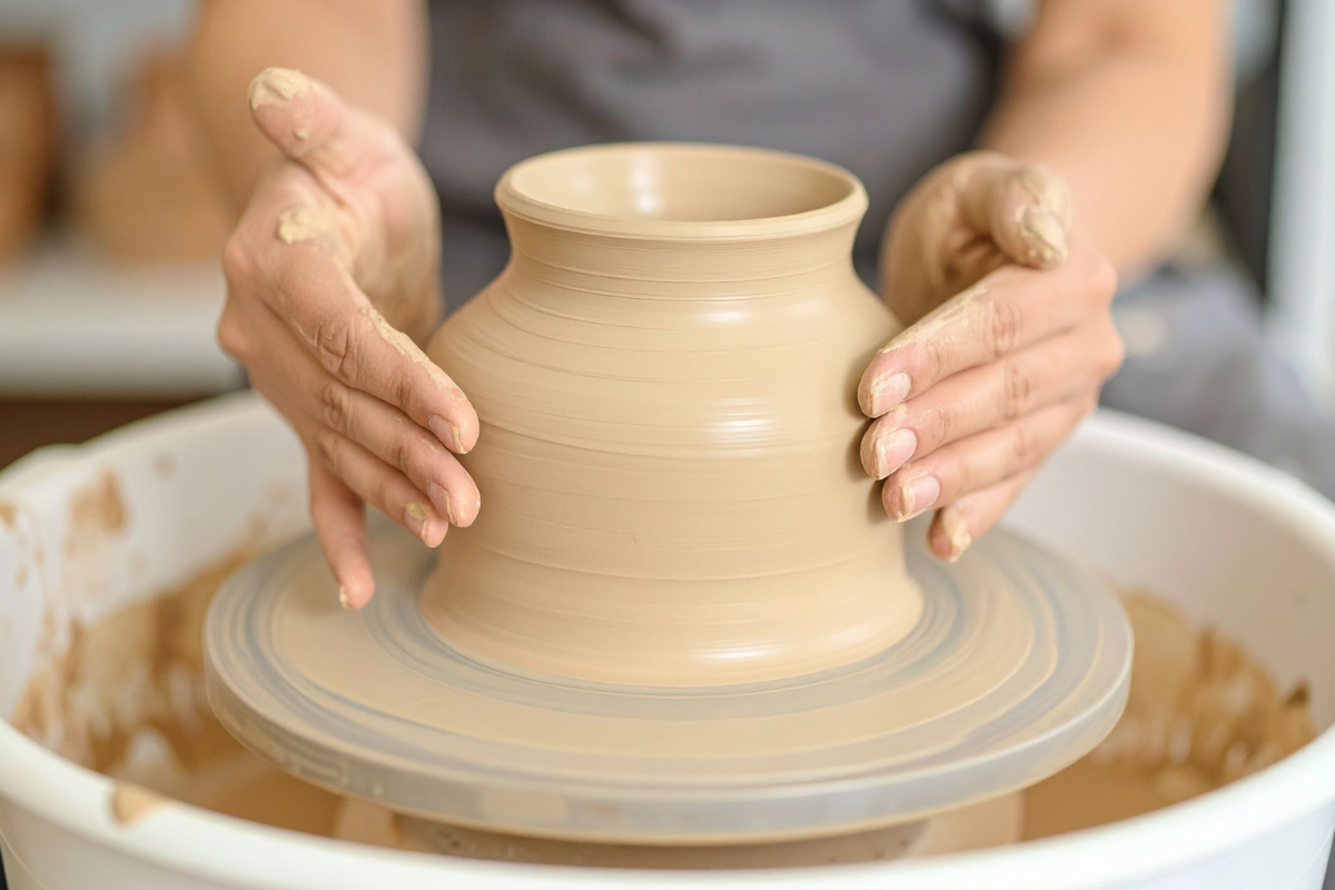 Pottery - wheel throwing - Living & Learning Nillumbik